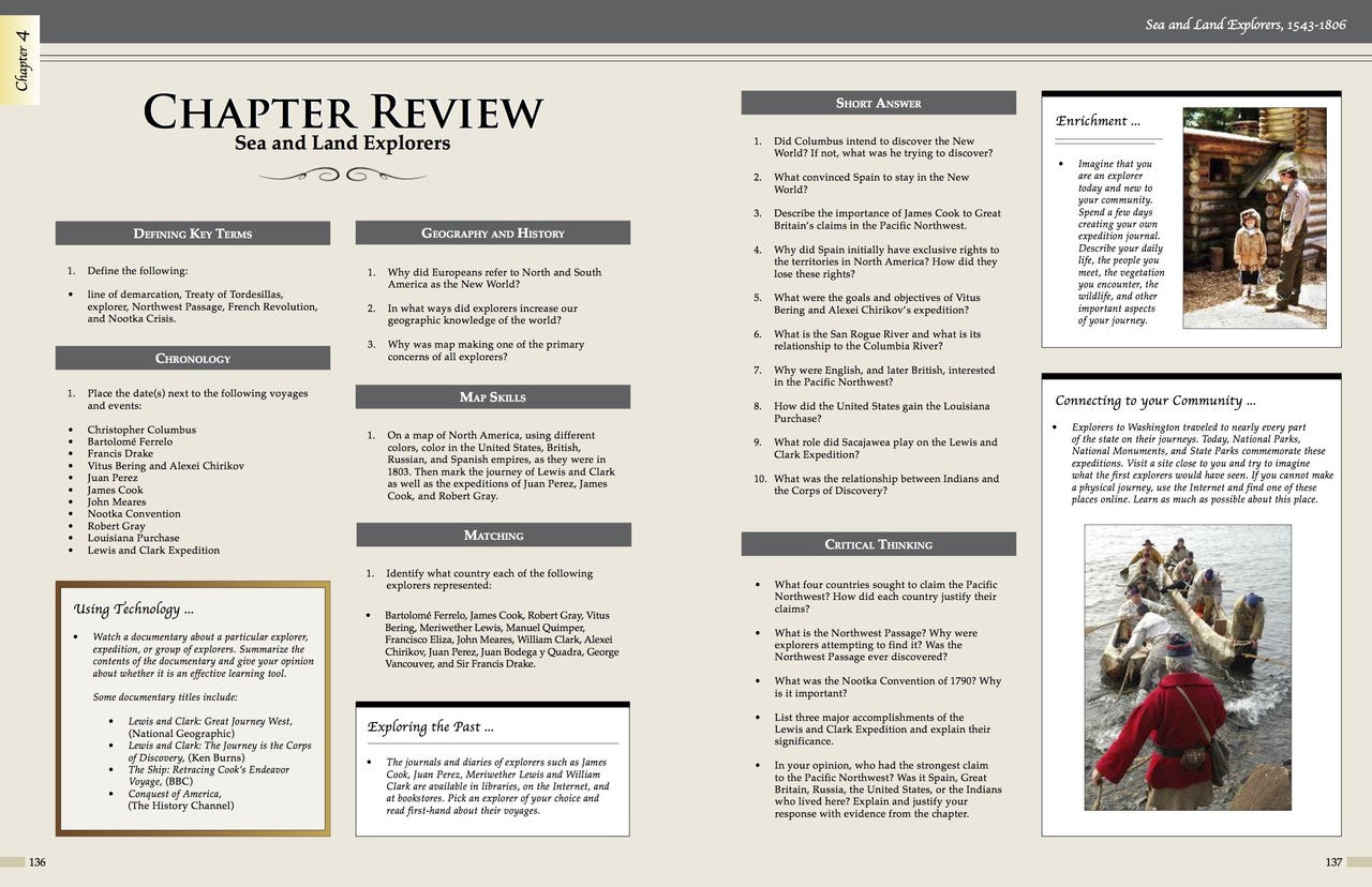 WASHINGTON STATE HISTORY TEXTBOOKS – Directed Media Inc.