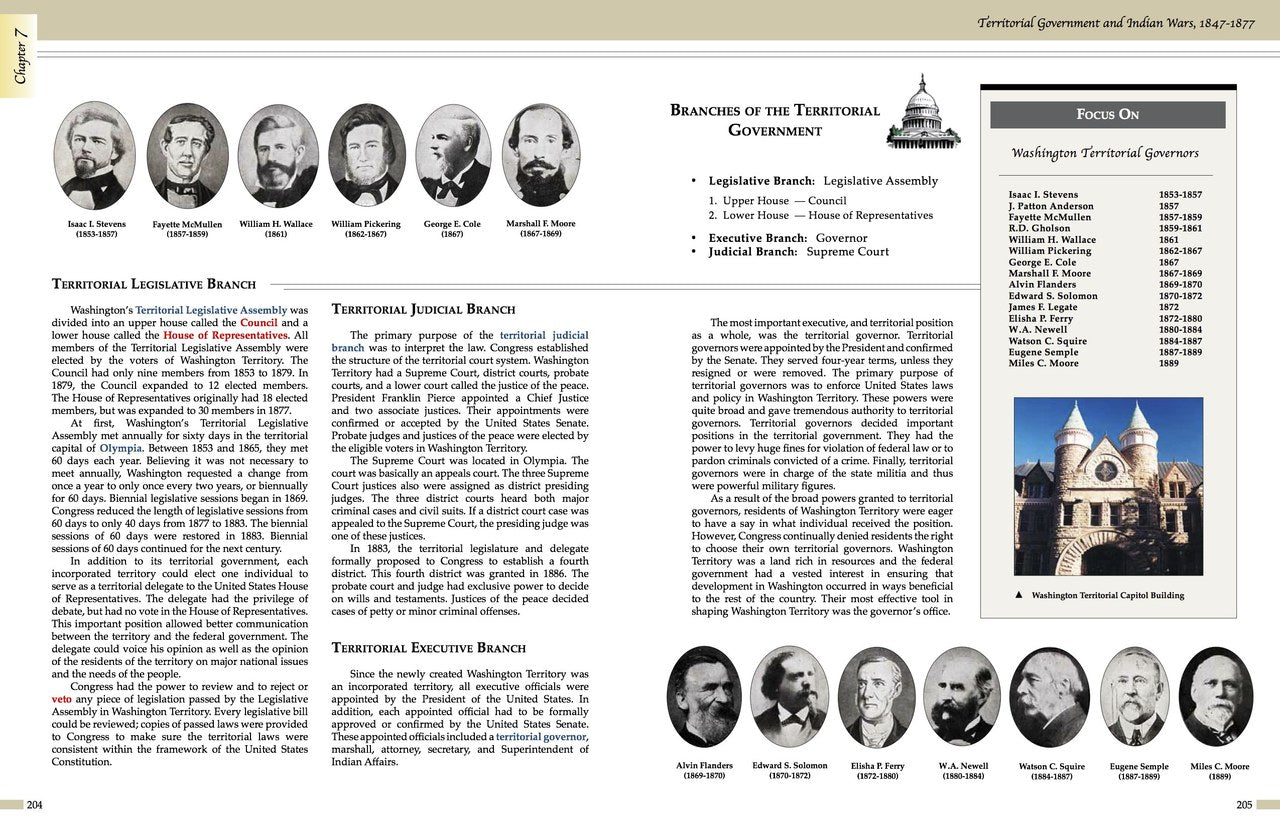 WASHINGTON STATE HISTORY TEXTBOOKS – Directed Media Inc.