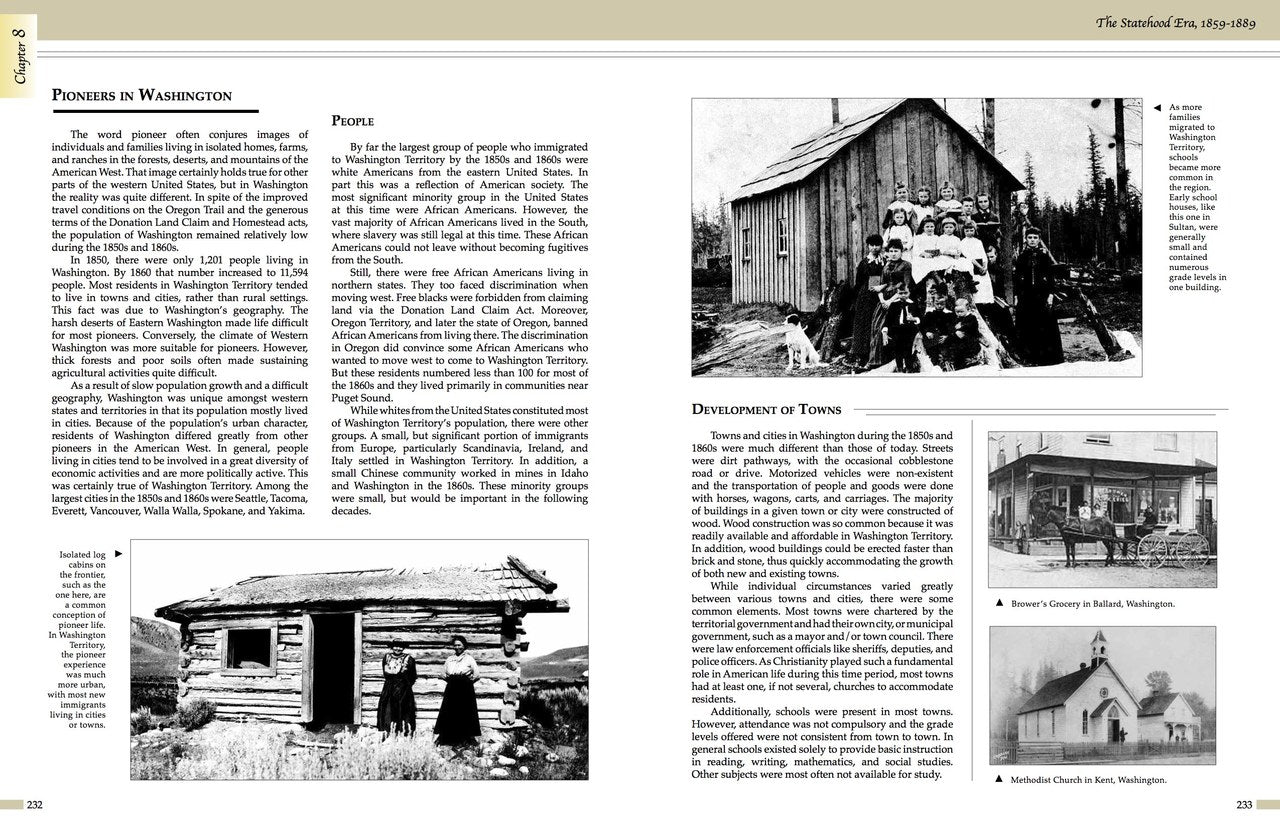 WASHINGTON STATE HISTORY TEXTBOOKS – Directed Media Inc.